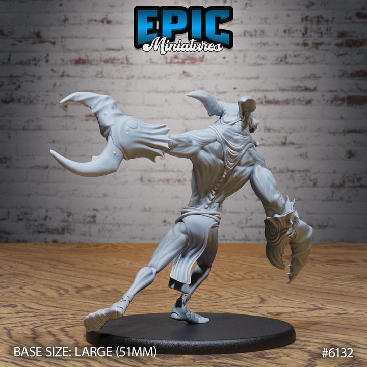 3D Printable Doncrab Demon / Demonic Crab Monster / Claw Hugger Devil / Underworld Spawn / Hell ...